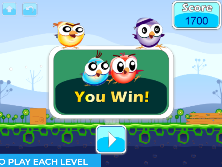 Featured Game - Angry Finches! - Learn With Socrates